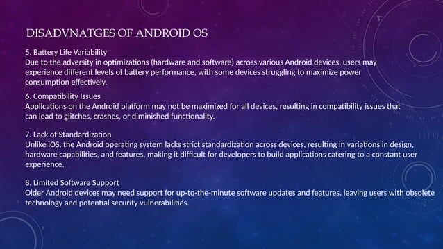 Advantages and disadvantages, also key features of.pptx