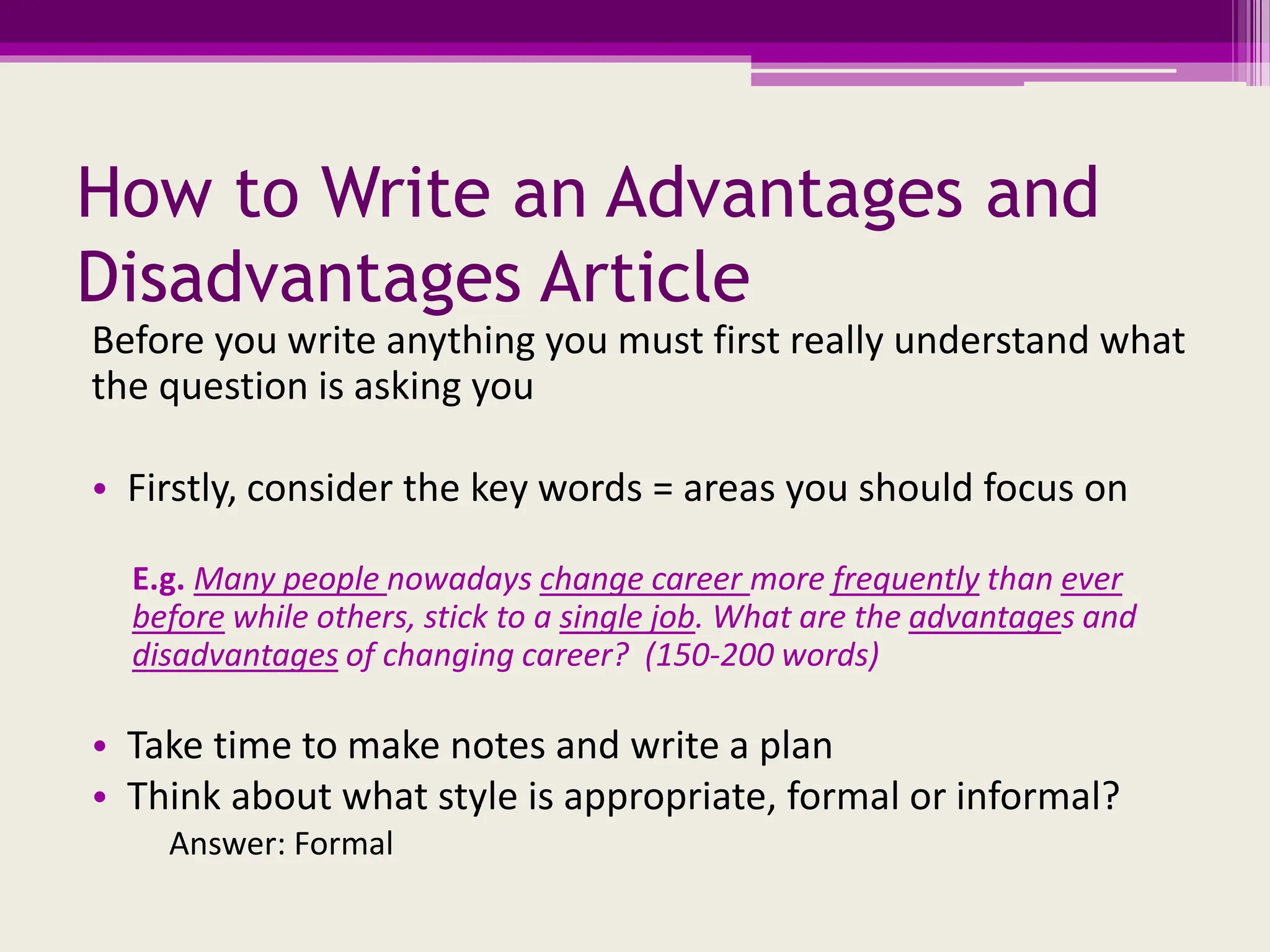 advantages and disadvantages article.pptx