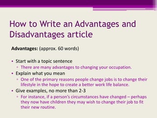 advantages and disadvantages article.pptx