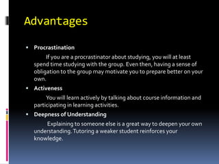 Advantages and disadvantages of Group Discussion by usman | PPTX