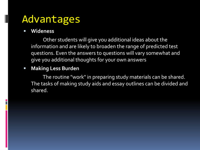 Advantages and disadvantages of Group Discussion by usman | PPTX