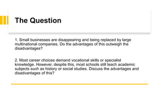 Advantages and disadvantages essays.pptx