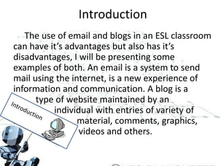 Advantages And Disadvantages In Email And Blogs | PPTX