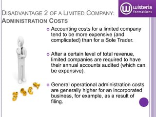 Limited Company Registration: Advantages and Disadvantages | PPTX