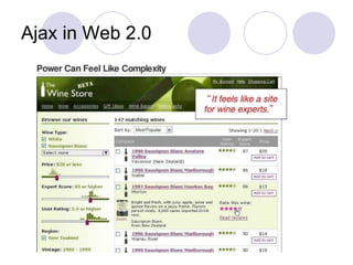 Advantages and disadvantages of an ajax based client application | PPT