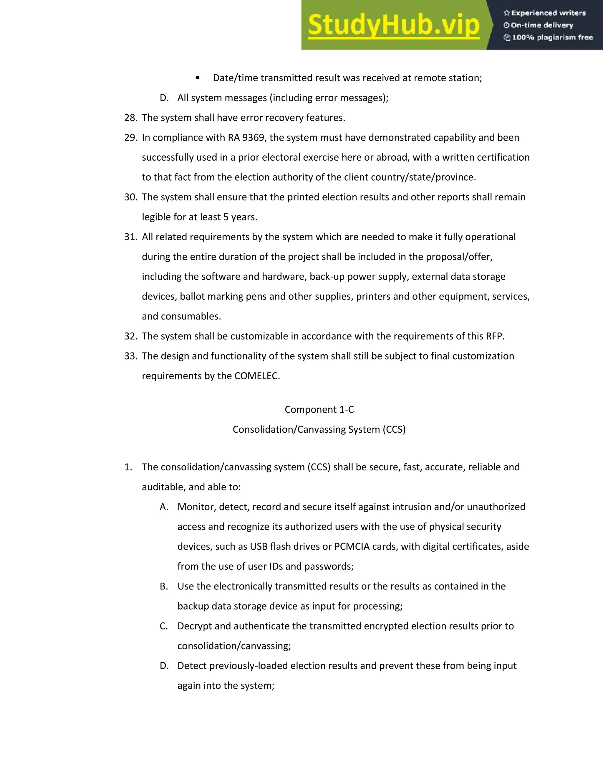 ADVANTAGES AND DISADVANTAGES OF AUTOMATED ELECTION SYSTEM AN OPINION ...