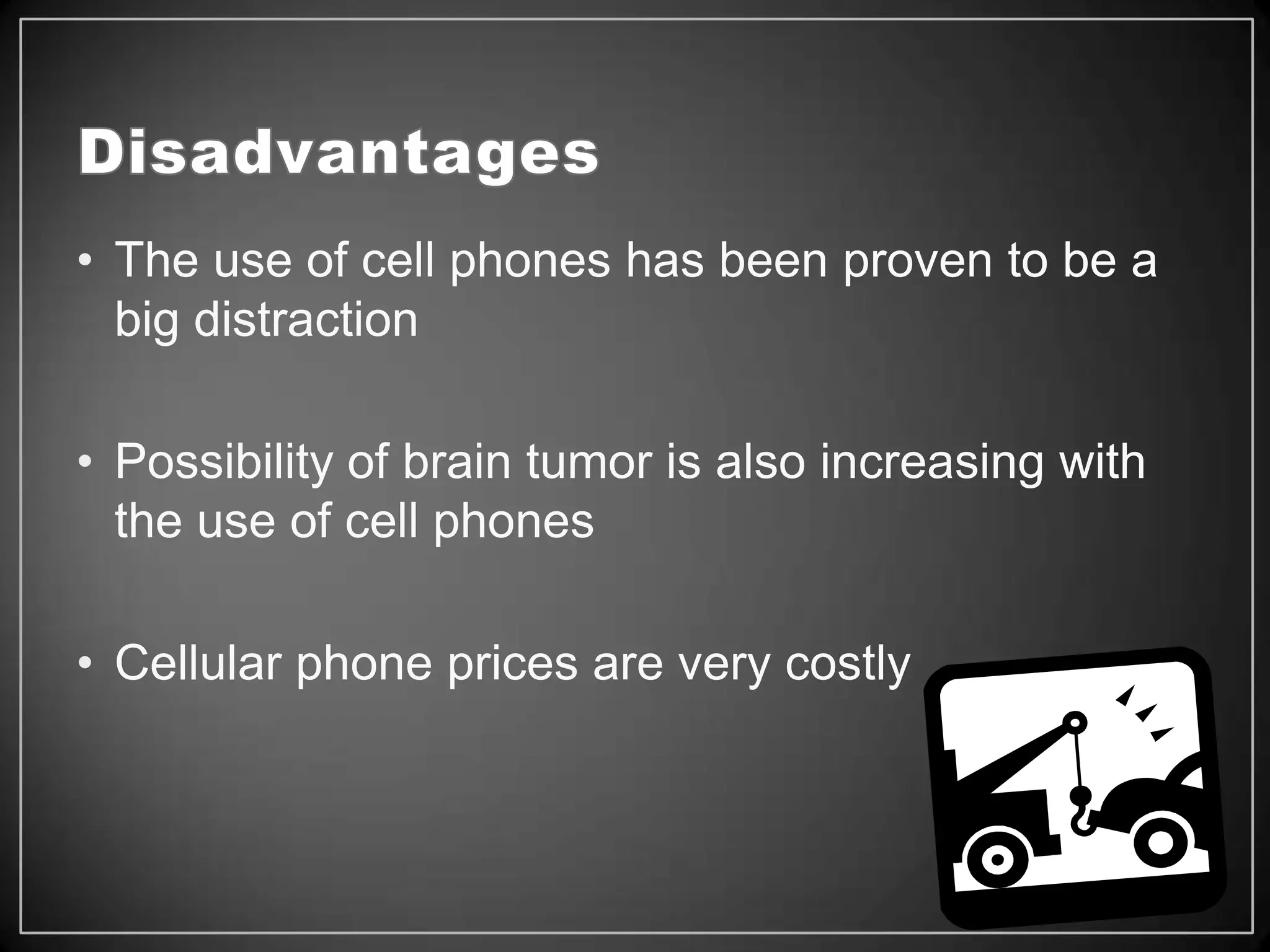 Advantages and disadvantages of cell phones | PPTX