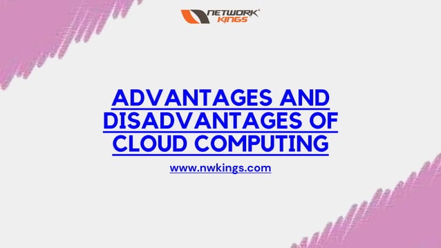 Advantages and disadvantages of cloud computing ppt.pptx | Cloud ...