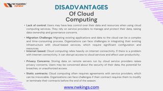 Advantages and disadvantages of cloud computing ppt.pptx