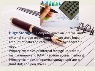 Advantages and disadvantages of computer system | PPTX