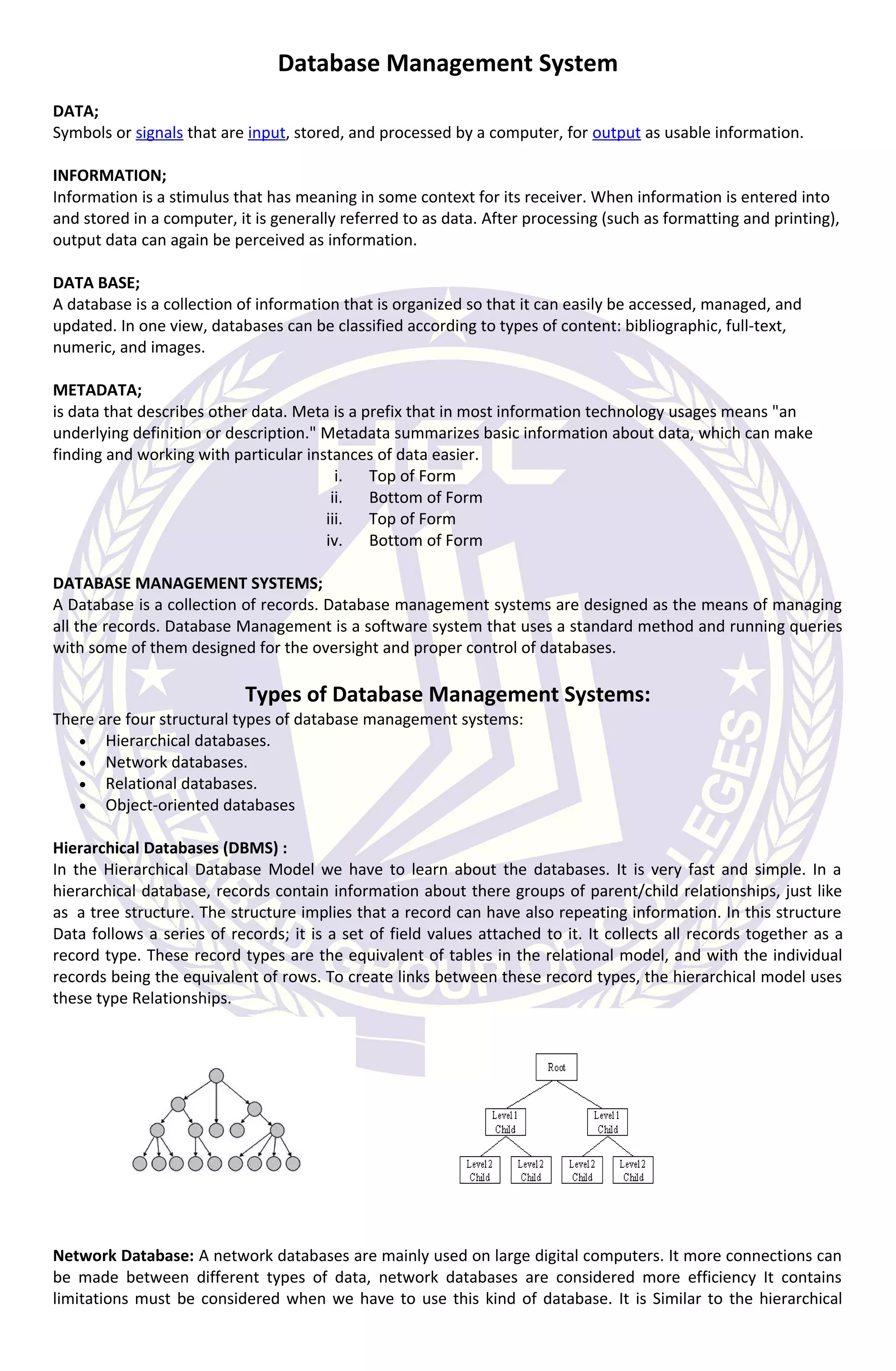 Database Management System | PDF