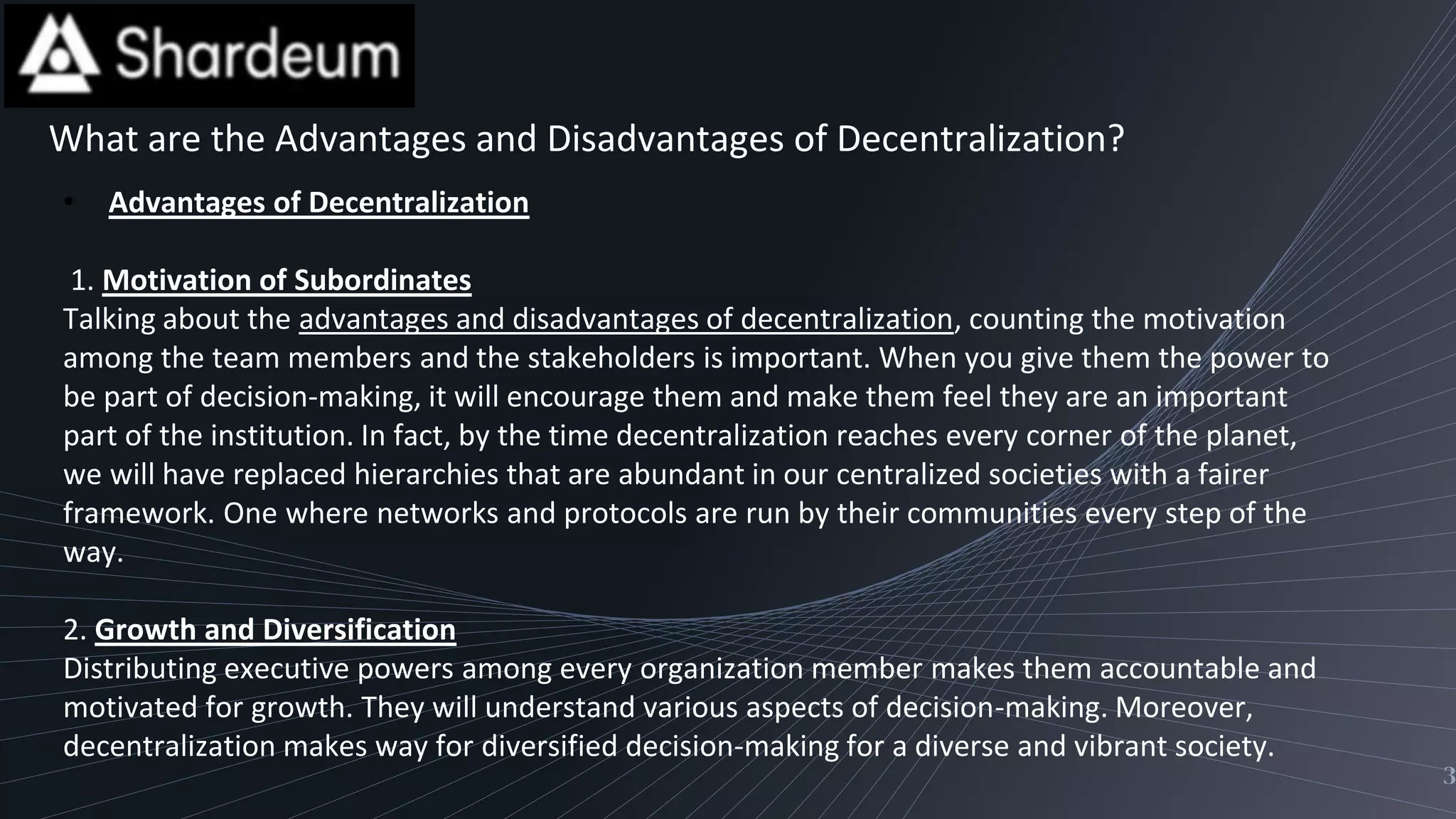 advantages and disadvantages of decentralization.pptx