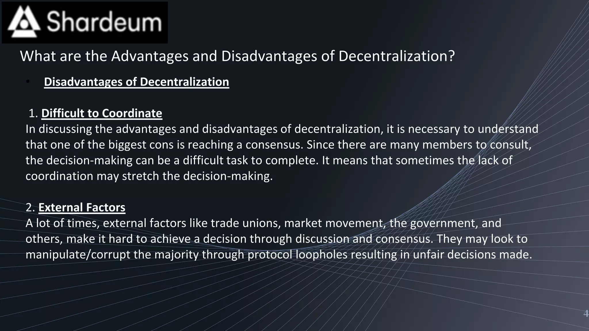 advantages and disadvantages of decentralization.pptx