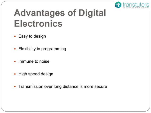 Advantages and Disadvantages of Digital Electronics | Electrical ...