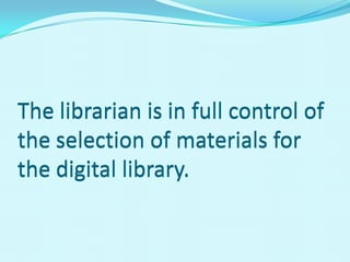 Advantages and disadvantages of digital library | PPTX