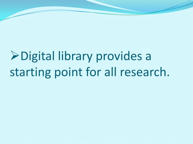 Advantages and disadvantages of digital library | PPTX