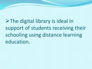 Advantages and disadvantages of digital library | PPTX
