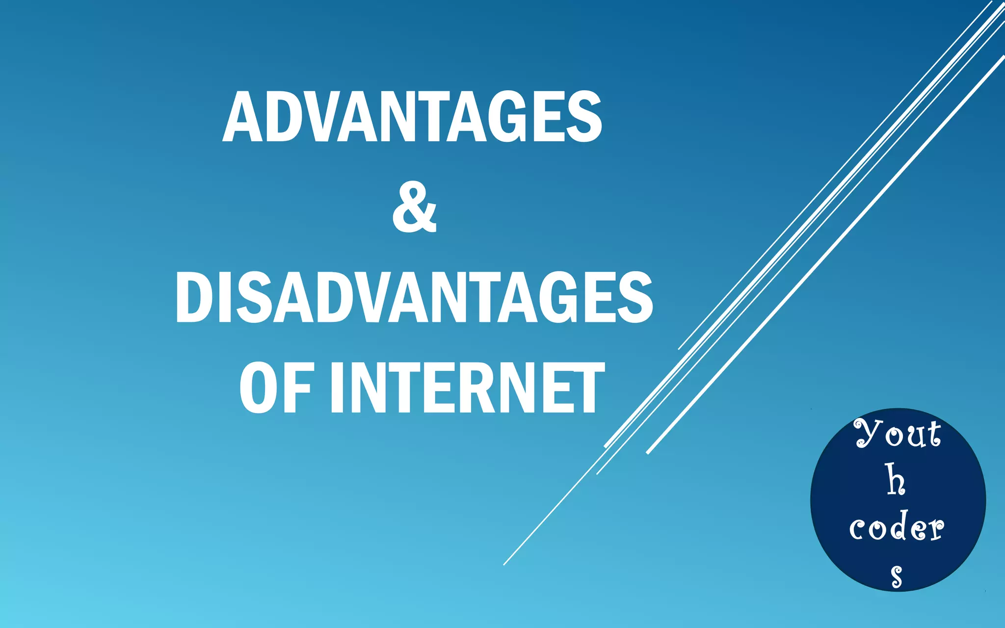 Advantages and disadvantages of internet | PPT