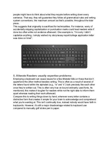 Advantages And Disadvantages Of Keyboard Pdf