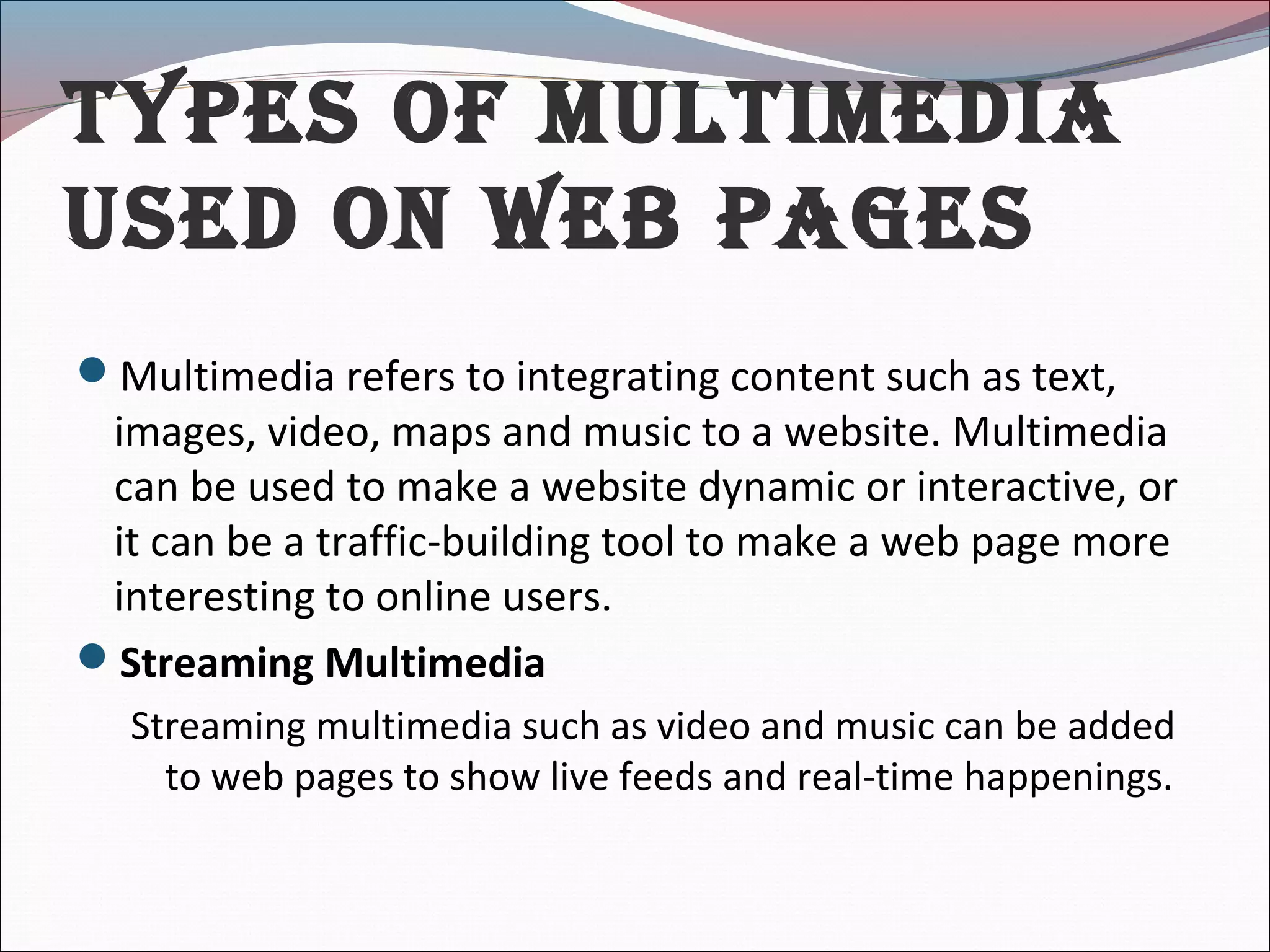 Advantages and disadvantages of multimedia | PPT