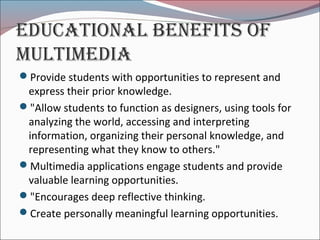 Advantages and disadvantages of multimedia | PPT