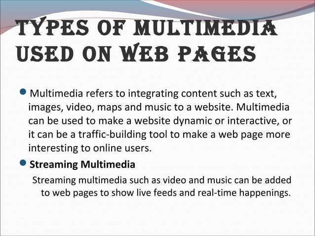 Advantages and disadvantages of multimedia | PPT