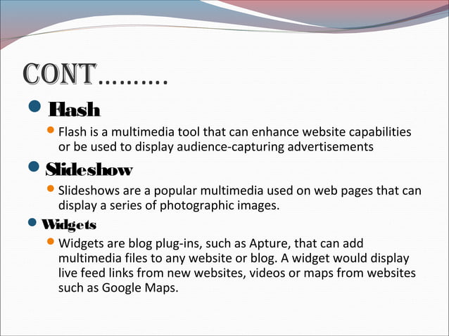 Advantages and disadvantages of multimedia | PPT