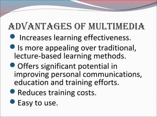 Advantages and disadvantages of multimedia | PPT