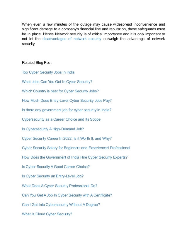 Advantages and Disadvantages of Network Security.pdf