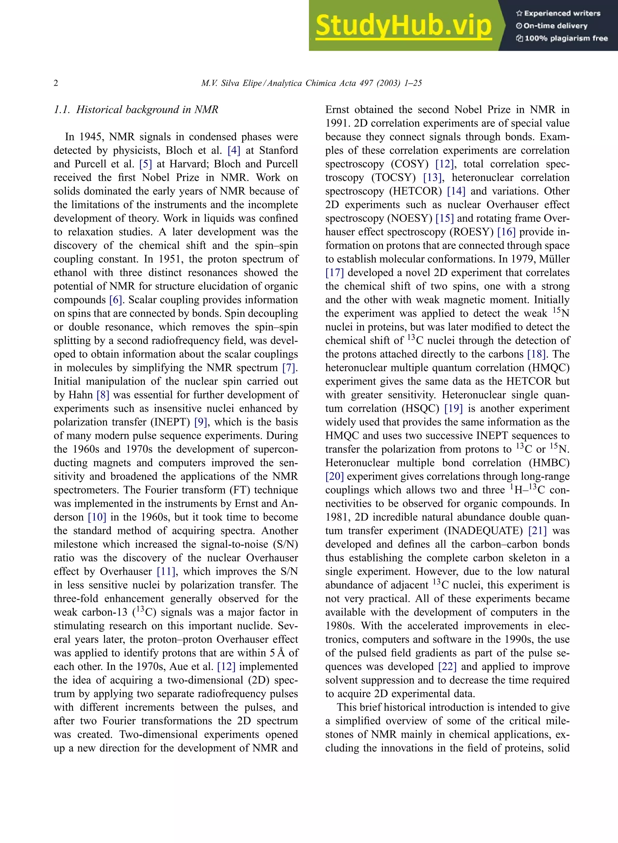 Advantages And Disadvantages Of Nuclear Magnetic Resonance Spectroscopy ...