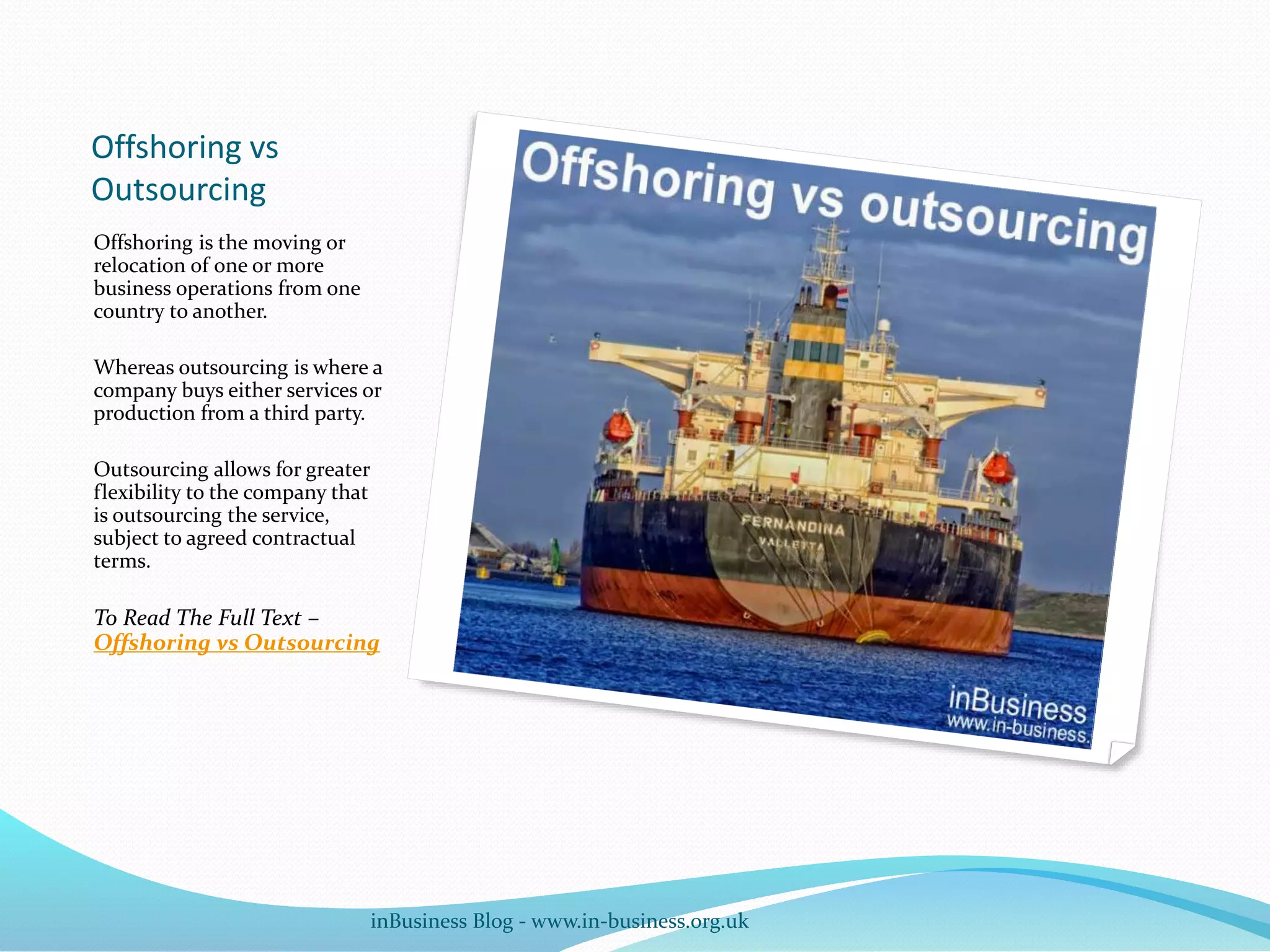 Advantages and disadvantages of offshoring – offshoring pros and cons ...