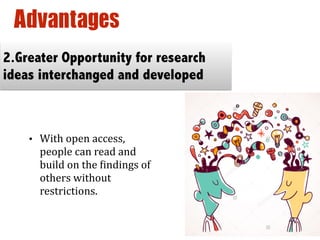 Advantages and Disadvantages of Open Access | PDF