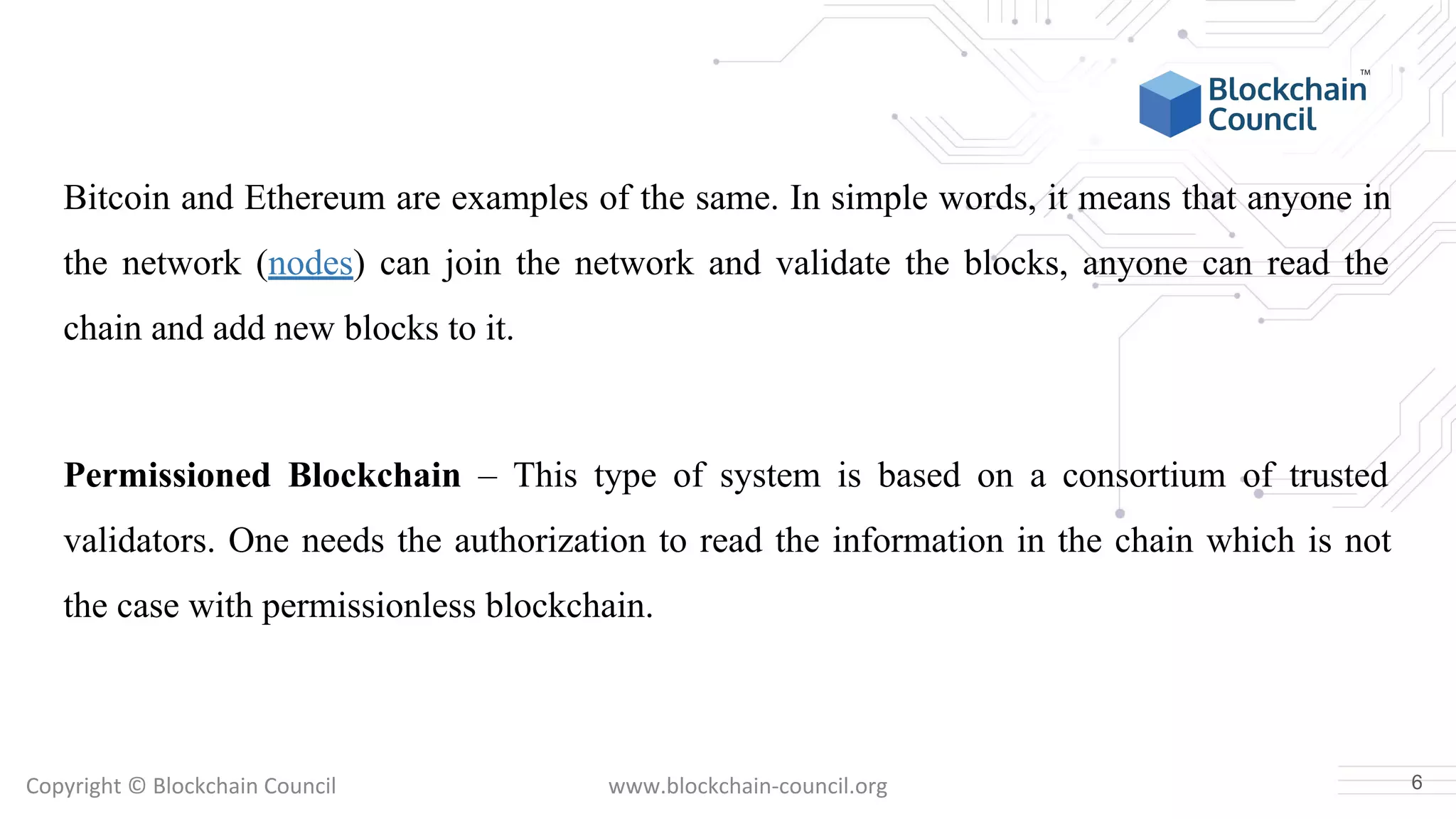 Advantages and disadvantages of permissionless blockchain | PDF | Internet | Computing