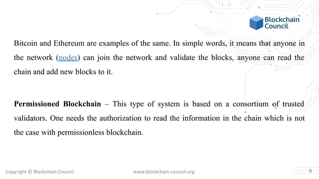 Advantages and disadvantages of permissionless blockchain | PDF | Internet | Computing
