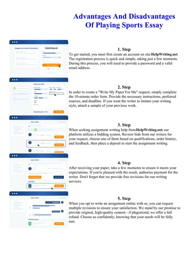 Advantages And Disadvantages Of Playing Sports Essay | PDF