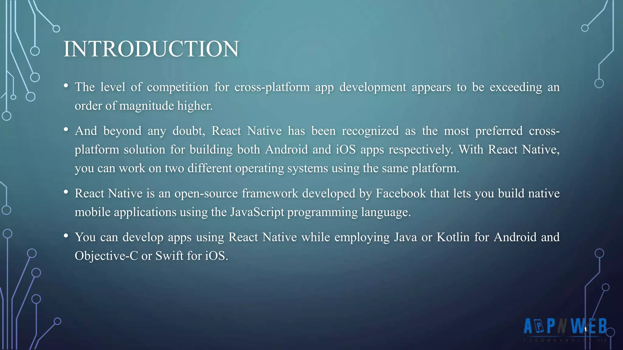 Advantages And Disadvantages Of React Native App Development Ppt