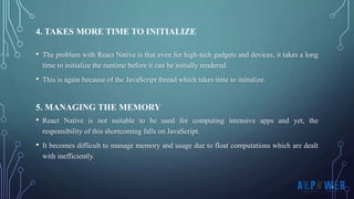 Advantages and Disadvantages of React Native App Development | PPTX