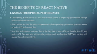 Advantages and Disadvantages of React Native App Development | PPTX