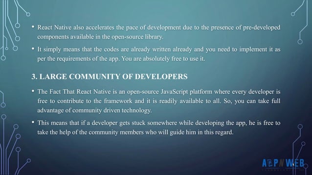 Advantages and Disadvantages of React Native App Development | PPT