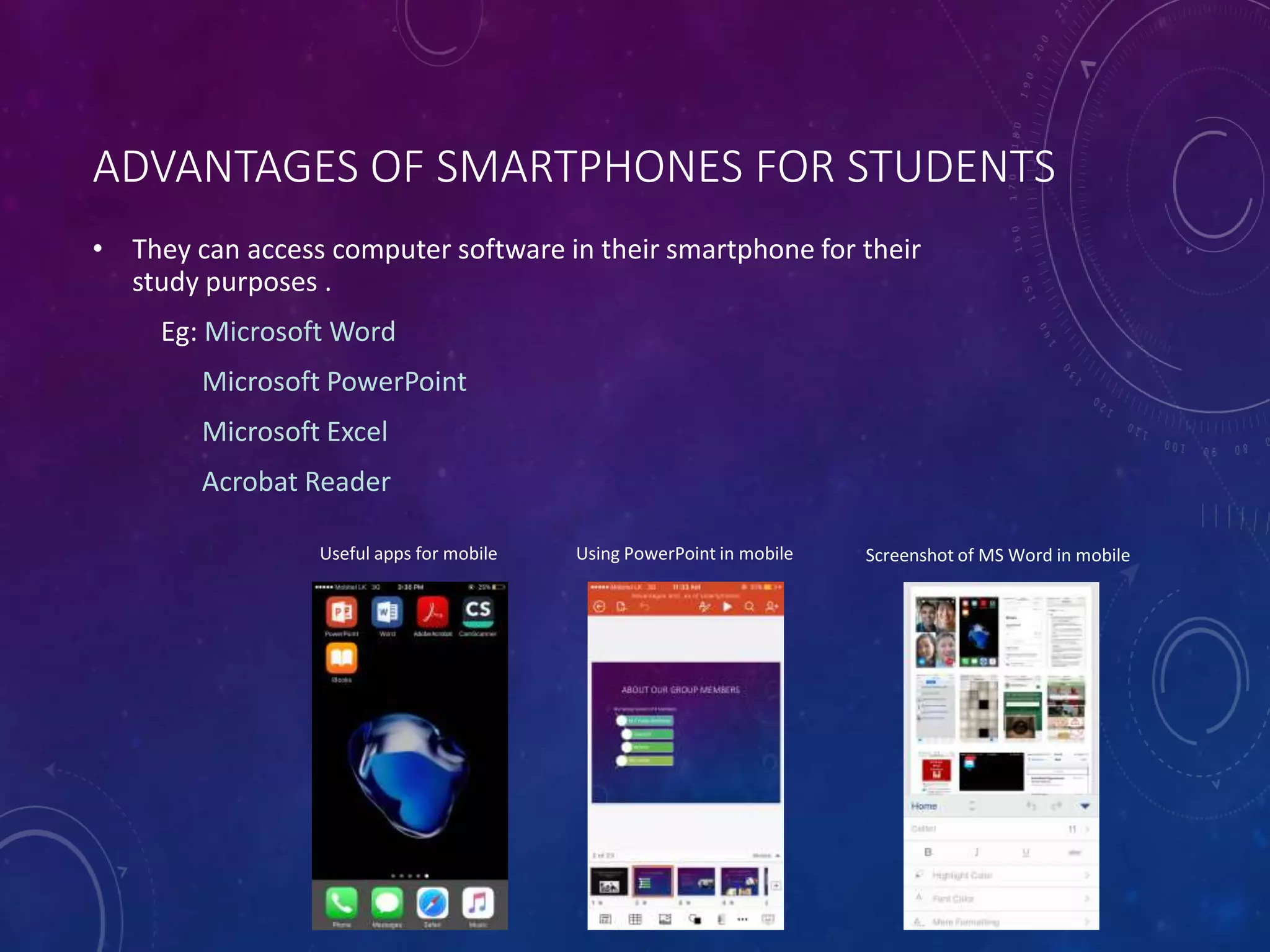 Advantages and disadvantages of smartphones | PPTX