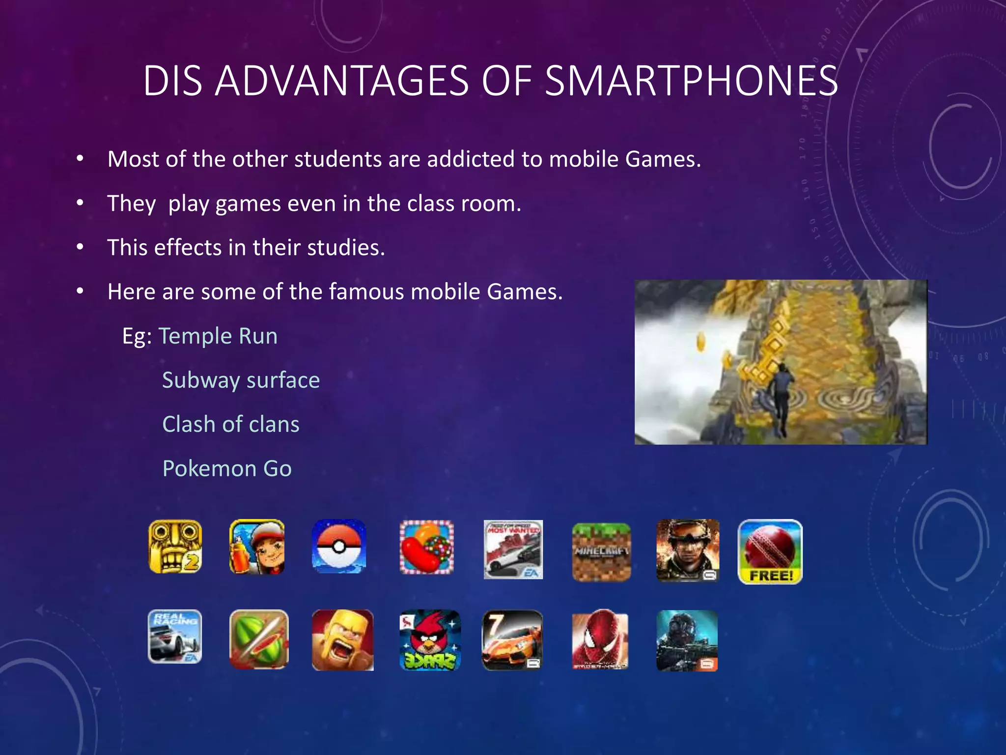 Advantages and disadvantages of smartphones | PPTX