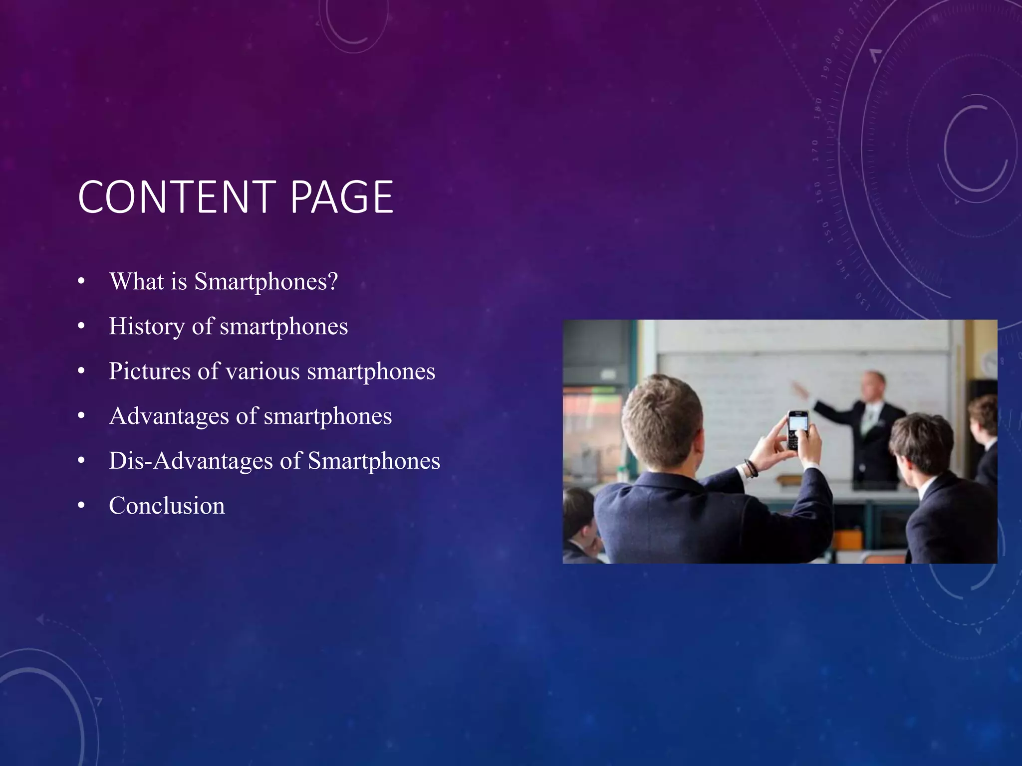 Advantages and disadvantages of smartphones | PPTX