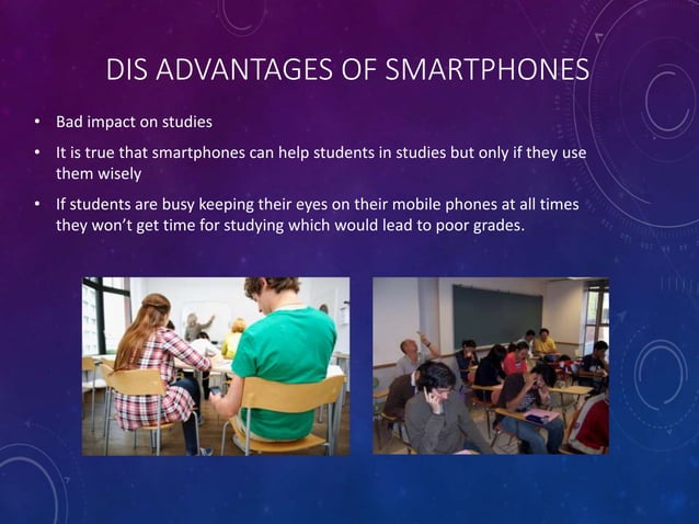 Advantages and disadvantages of smartphones | PPT