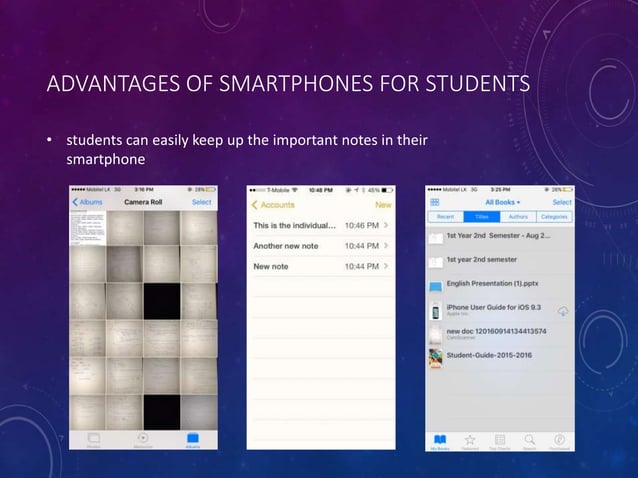 Advantages and disadvantages of smartphones | PPTX | Smartphones ...