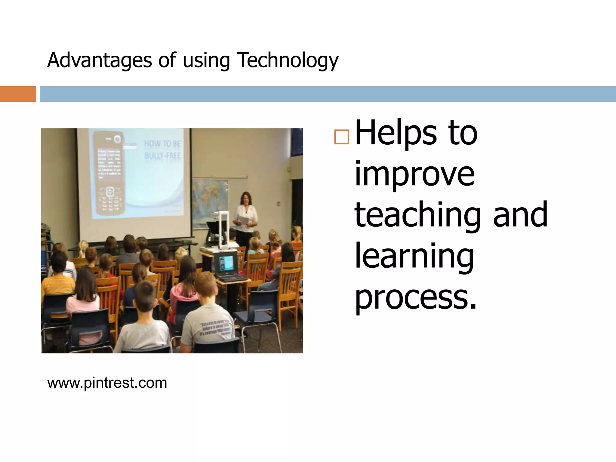 Advantages and Disadvantages of Technology | PPTX