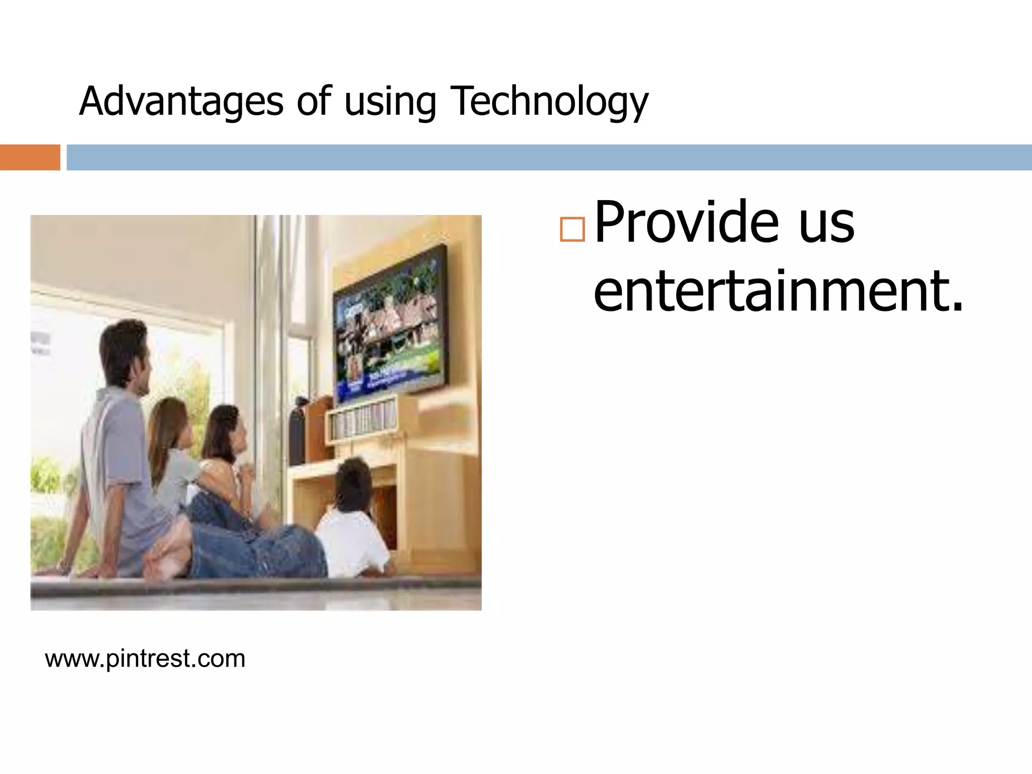 Advantages and Disadvantages of Technology | PPTX