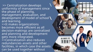 Advantages and Disadvantages of the Centralized Pattern of Curriculum ...