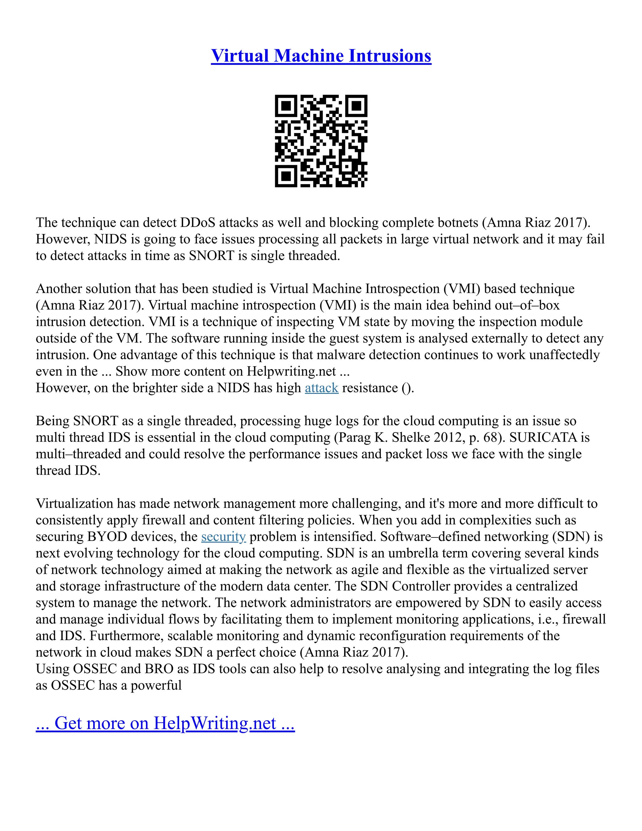 Advantages And Disadvantages Of Virtualization | PDF
