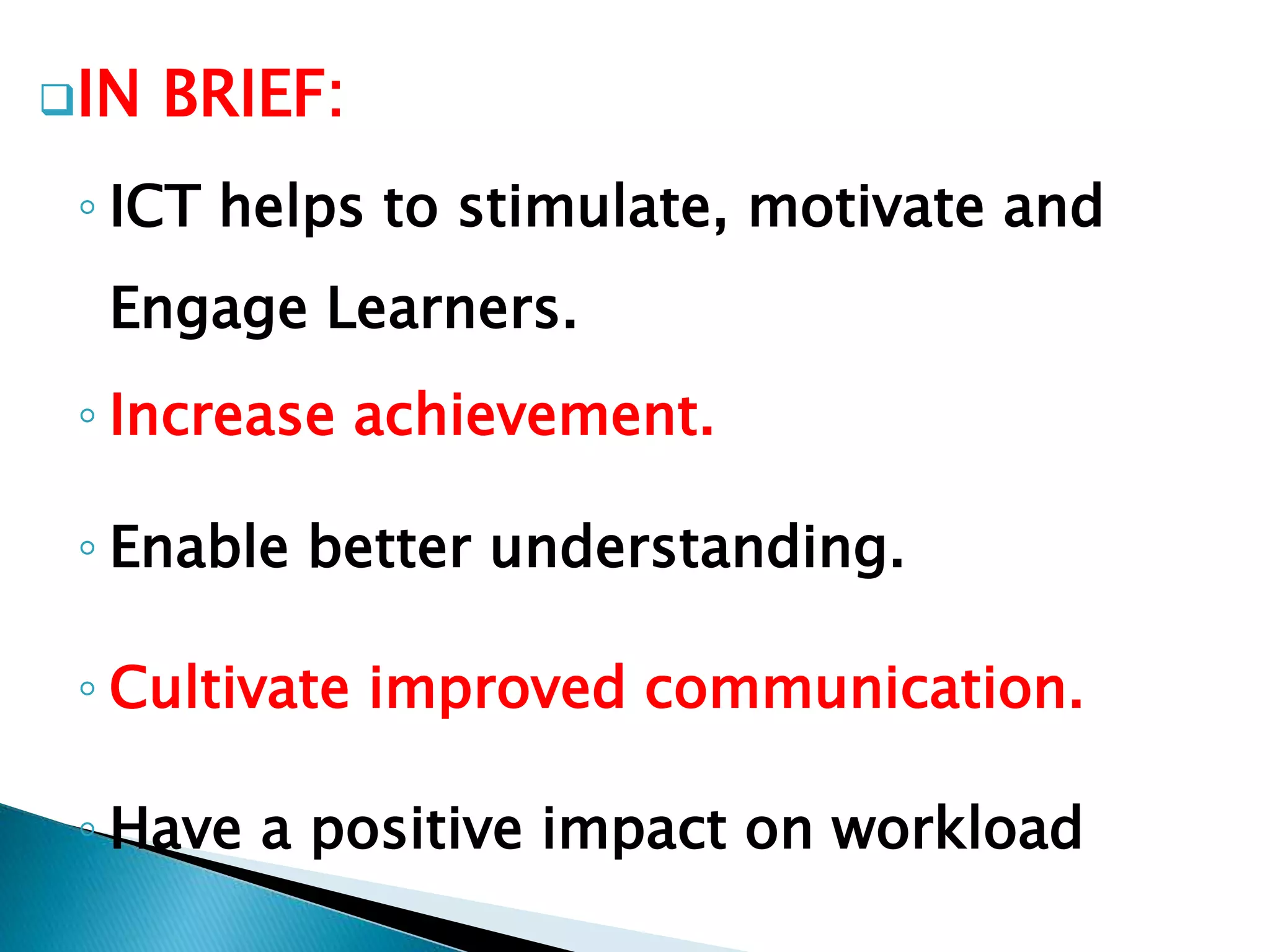 Advantages and limitations of ict | PPTX