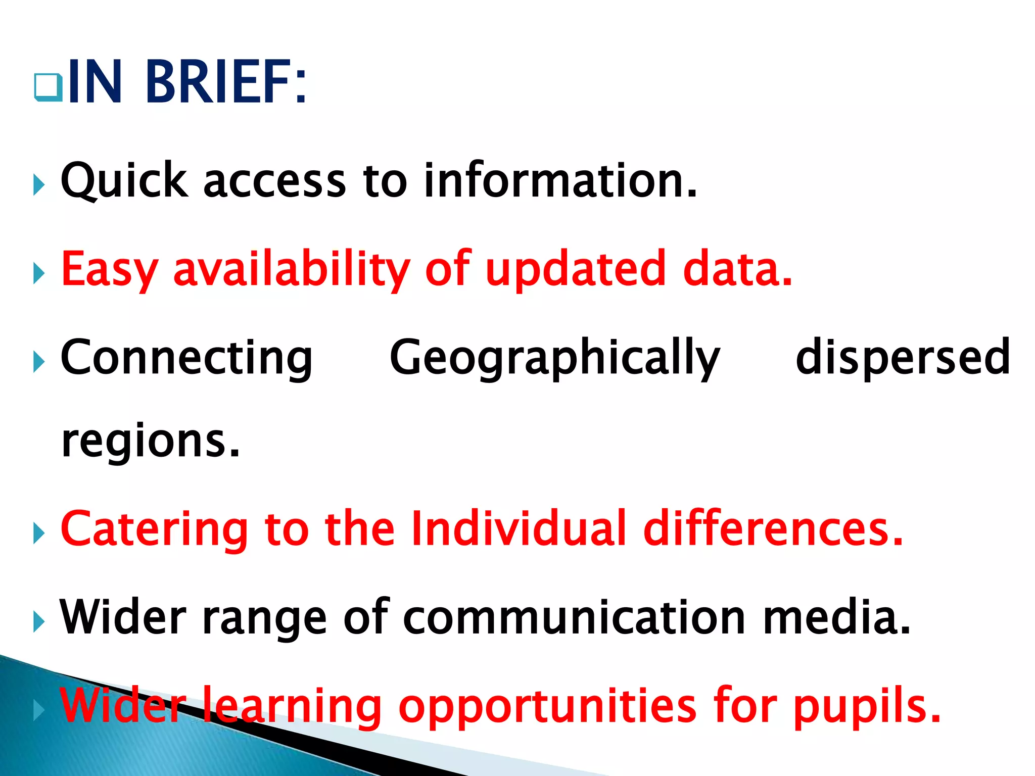 Advantages and limitations of ict | PPTX